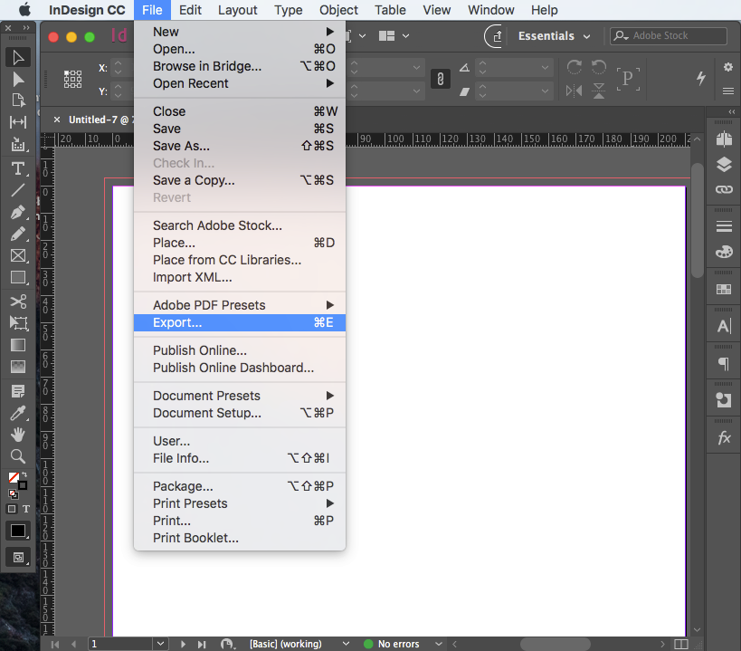 Print Specifications for Printing Files | The Print Company
