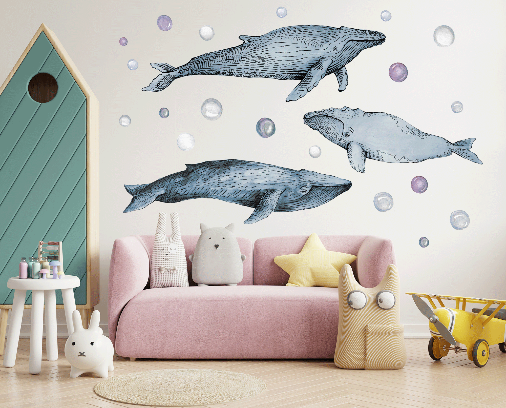 Whale Wall Decals Printing Melbourne | The Print Company
